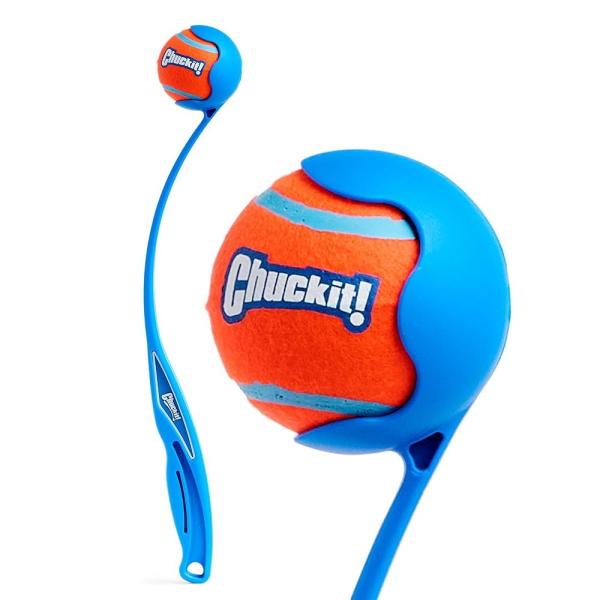 「商品情報」Chuckit！ジュニアは受賞歴のあるChuckitのコンパクトバージョンです！ボールランチャー。それは裏庭の使用のために素晴らしいですし、二回限りボールをスローします。すべてのベスト、それはハンズフリー、よだれフリーボールピッ...