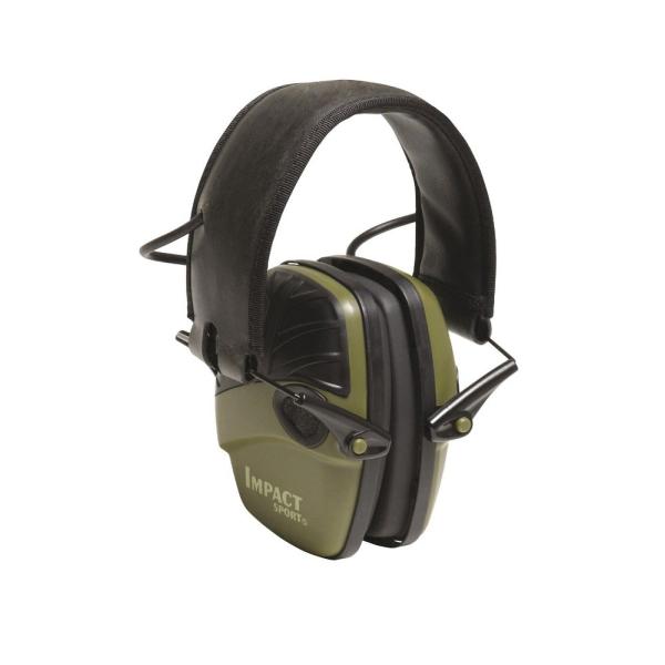 「商品情報」H.L. IMPACT SPORT ELEC MUFF GRN。「主な仕様」H.L. IMPACT SPORT ELEC MUFF GRN