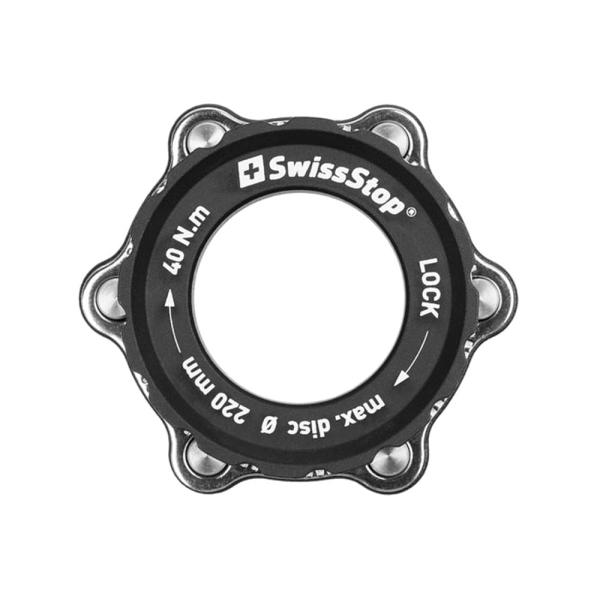 「商品情報」センターロック式のハブに6穴ローターを取り付けるアダプター「主な仕様」センターロックハブに６穴式ローターを取り付ける