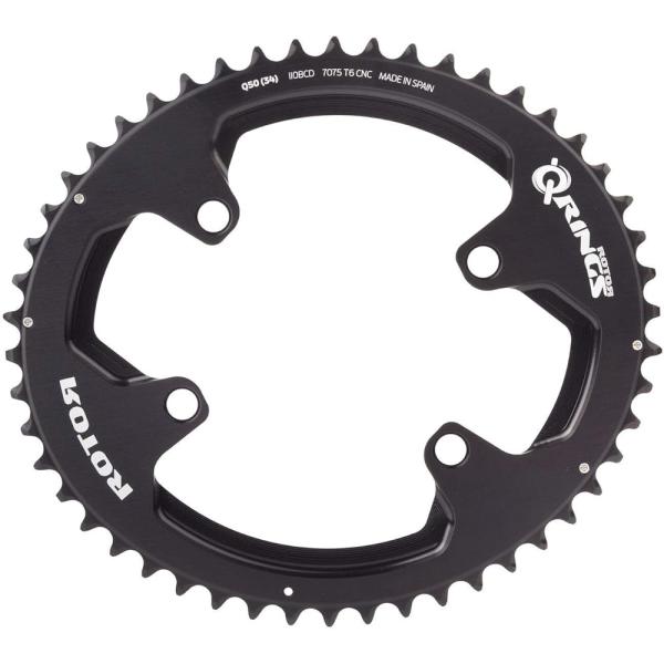 「商品情報」ペダリング効率をアップさせる楕円形状のチェーンリング「Q-RINGS」のシマノ4armクランクに取付可能な専用設計モデル。DURAACE9100/ULTEGRA8000系クランク用モデルが新登場。 （リングの組み合わせには推奨歯...