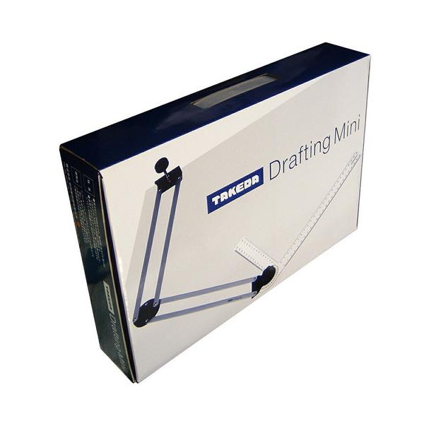 ドラフティングミニ　簡易型 卓上製図器■デスクに取付けるだけで簡単な作図が可能。軽量でスムーズに動きます。本格的に作図すると誤差が生じますので、専用ドラフターと使い分けて下さい。（製図板は付属しません。）【特徴】簡易型の卓上製図器です。・厚...