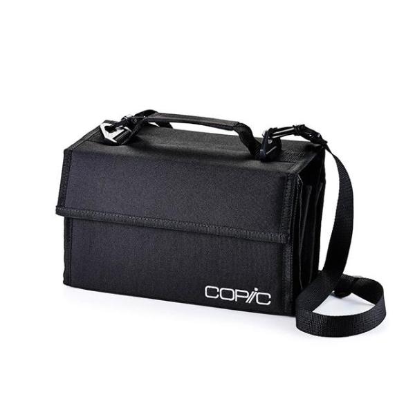 コピックウォレットはお手持ちのコピックファミリーの持ち運びに便利なソフトケースです。コピックスケッチ・クラシック・チャオを収納したまま広げるだけですぐに使える機能的なケースです。携帯性も抜群でコピックユーザーには利便性の高い収納ケースとなっ...