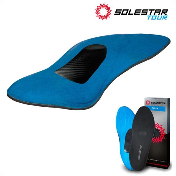 ソールスターインソールは、サイクリング“専用”のインソールです。サイクリングにおいて高いパフォーマンスを得ることを目的に特別に開発されました。革新的で特許取得済みのテクノロジー“Stabilization-Delta”は、足を安定させ、せん...