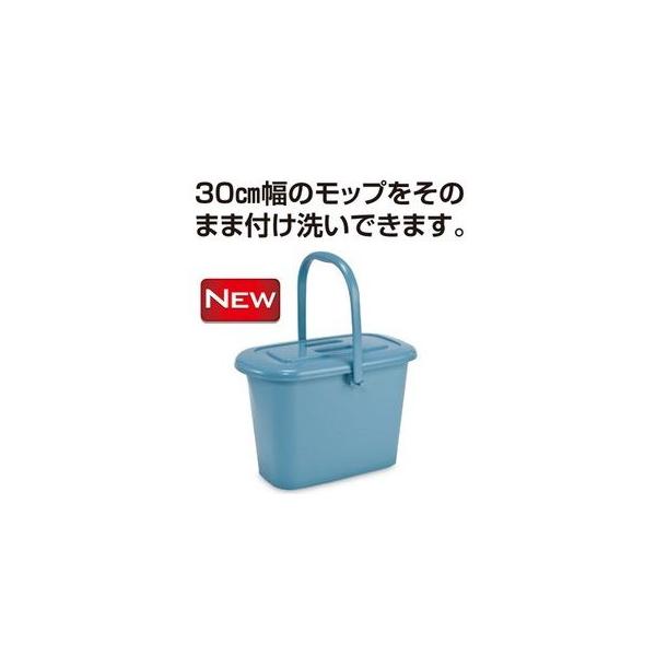 材質　ポリプロピレンサイズ　本体　Ｗ425*Ｄ270*Ｈ290ｍｍ色　ブルー容量　17Ｌ【モップ絞り器・モップバケツ、モップスクイザー、雑巾絞り】
