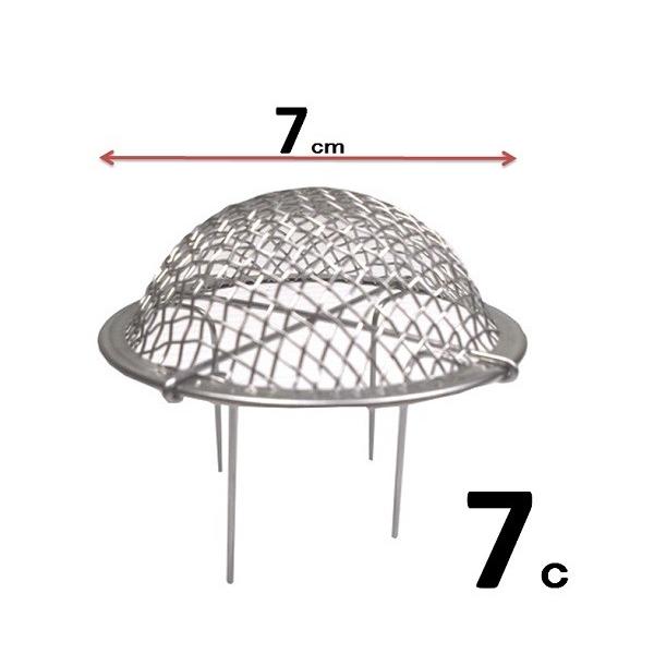 穴径　70ｍｍ以下の洗面台や様々な大きさの流し台用のゴミ受けとしてご使用いただけます。材質　18−8ステンレスサイズ　70ｍｍφ使用可能穴径　70ｍｍ以下【水切り袋、水切りゴミ袋、水切りゴミ箱、流し台用ごみ入れ・水切りポリ袋、ごみ袋、ゴミ袋...