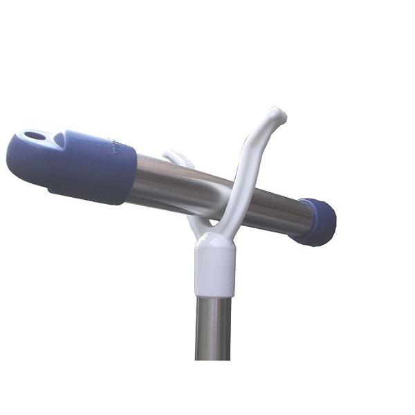 物干し竿やハンガーなどを高い位置にあげるときに便利です。踏み台などに乗って作業するより、楽で安全です。又、樹木や果樹などのお手入れや縄やロープなどを一時的に持ち上げたりするときに便利です。※●電線などへの使用は厳禁です。材質　ポリプロピレン...