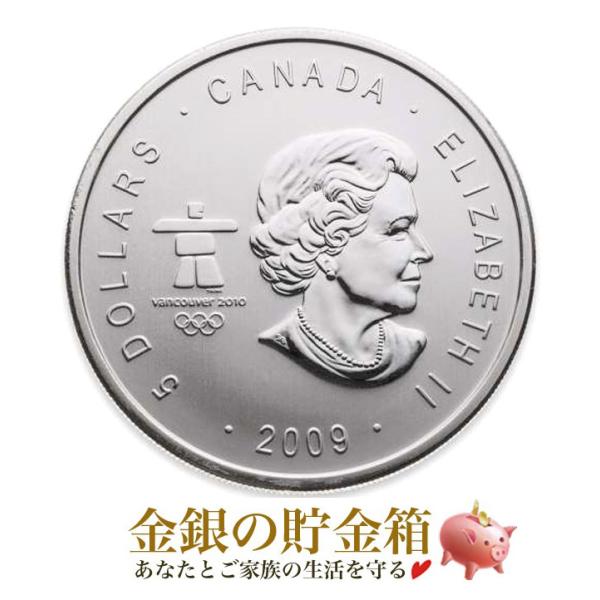 商品名 バンクーバーオリンピック記念 メイプル銀貨 1オンス クリアケース入り発行年 2009年発　行 カナダ王室造幣局品　位 99.99% (純銀)重　量 31.1g (1オンス)サイズ 直径:38mm状　態 新品同梱品 保証書・クリアケ...