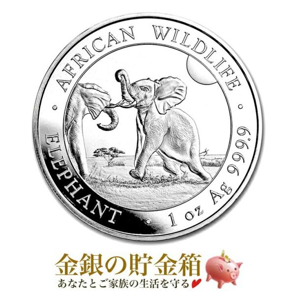 商品名 野生生物 象銀貨 1オンス クリアケース入り発行年 2024年発　行 ソマリア品　位 99.99% (純銀)重　量 31.1g (1オンス)サイズ 直径:39mm / 厚さ:3mm状　態 新品同梱品 保証書・クリアケース・巾着袋《安...