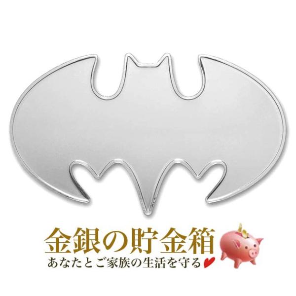 商品名：バットマン シルバーバー 1オンス発　行：サモア発行年：2024年品　位：99.9% (純銀)重　量：31.1g (1オンス)状　態：新品同梱品：保証書・専用クリアケース・巾着袋《安心の本物保証》【新品・保証書付き・クリアケース入り...