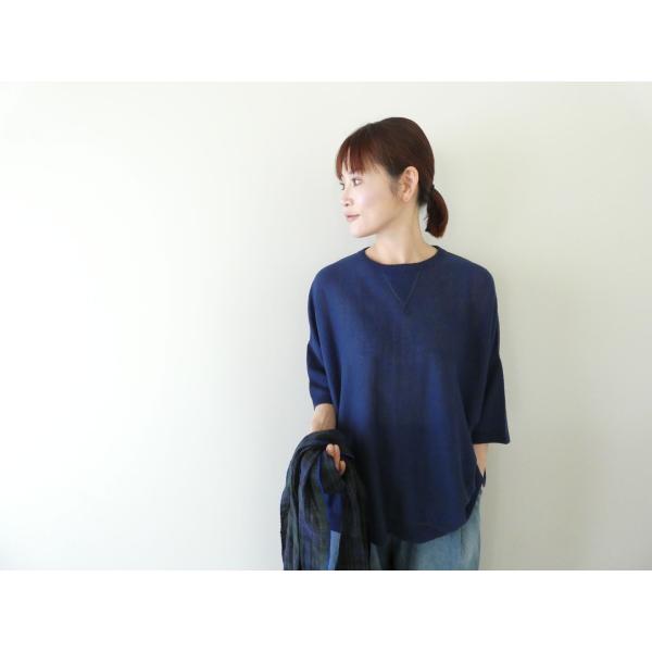 colorインディゴsize0( 身幅 80cm 総丈 61cm )qualityコットン51％　リネン49％モデル身長　162　cmメーカー希望小売価格　￥　21,000+税当店の商品は実在店舗でも同様に販売をしているため、タイムラグによ...