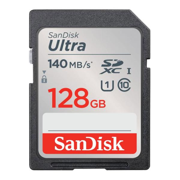 型番：SDSDUNB-128G-GN6INメーカー:サンディスク容 量:128GB （ユーザ領域約116GB）互換性:SDHC/SDXCおよびSDHC-I/SDXC-Iデバイス対応SDスピードクラス:クラス10最大転送速度:140MB/s包...