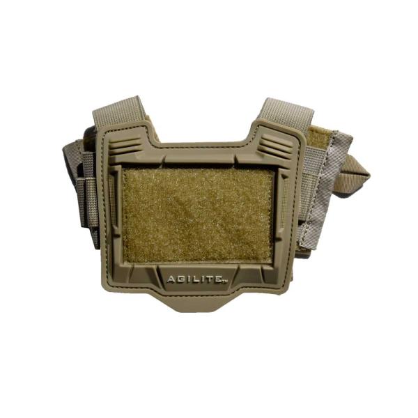 ヘルメットカバーなどに取り付けて使用するポーチです。カウンターウェイトのほか、バッテリーやケーブル格納なども可能です。ブランド：AGILITE【ご注意事項】海外製品です。新品でも傷や汚れなどがある場合がございます。予めご了承のうえご購入ください。