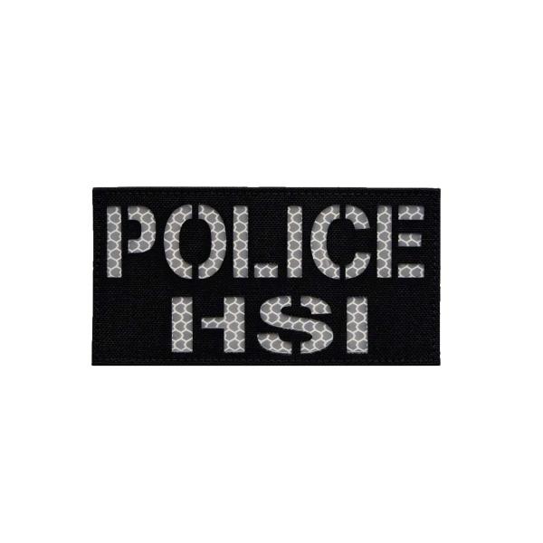 HSI用のパネルパッチです。高輝度のリフレクターを使用し高い視認性を確保しています。背面ベルクロ仕様。カラー：ブラック　ブランド：SPECTRE SIGNS GEAR【ご注意事項】無理に折り曲げたり引っ張らないでください。製法の関係上、破損...