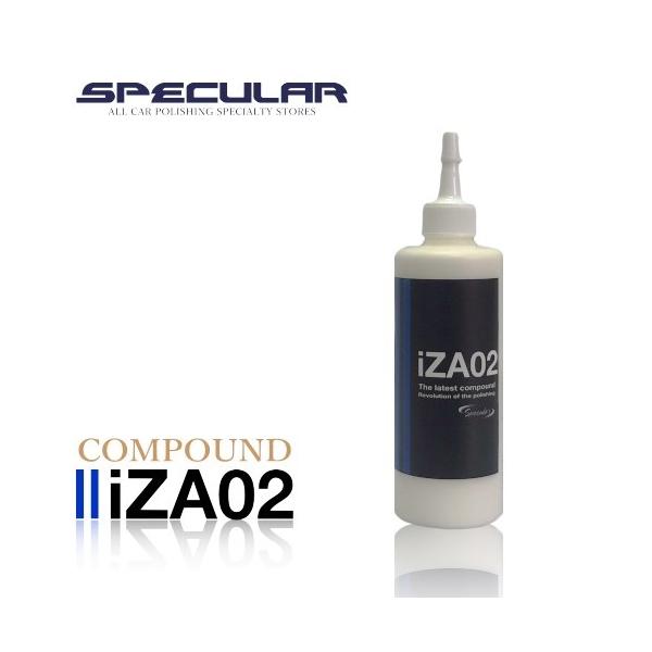 車磨き専用に開発したハイパフォーマンスコンパウンドそれがiZAコンパウンドシリーズiZA02は1000番〜1500番程度の磨き力があり、尚且つ極細までの仕上がりができるワイドレンジのコンパウンドです。トヨタ・日産（一部）・マツダ・スバル・ダ...