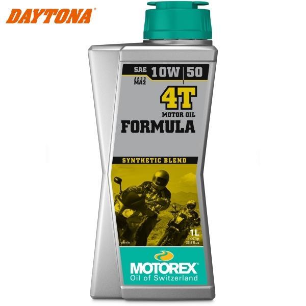 ■ブランド：DAYTONA(デイトナ)■販売元：株式会社デイトナ■品番：49593■JAN：4909449651834■商品名：MOTOREX FORMULA 4T 10W-50 容量:1L