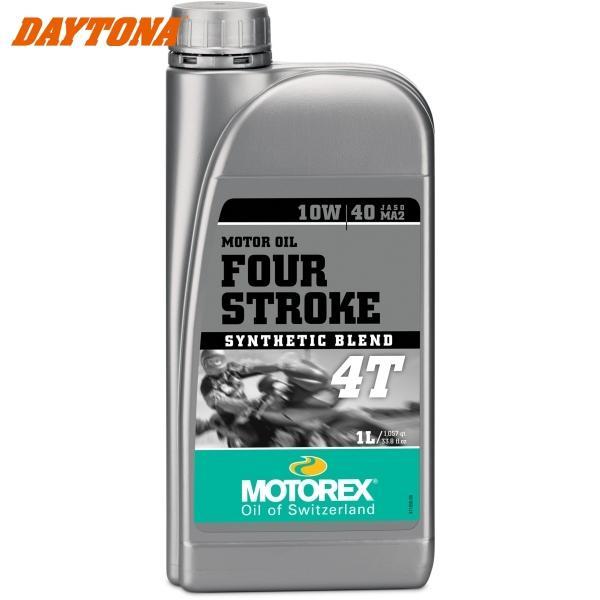 ■ブランド：DAYTONA(デイトナ)■販売元：株式会社デイトナ■品番：49367■JAN：4909449652602■商品名：MOTOREX FOUR STROKE 4T 10W-40 容量:1L