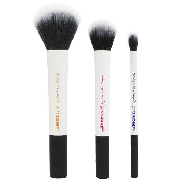 ※メーカーによりデザイン、成分内容等に変更がある場合がございます。▼商品詳細＜セット内容＞ デュオファイバーフェイスブラシ（ふんわり軽い仕上りに） デュオファイバーカンターブラシ（シャドーイングやハイライトに） デュオファイバーアイブラシ（...