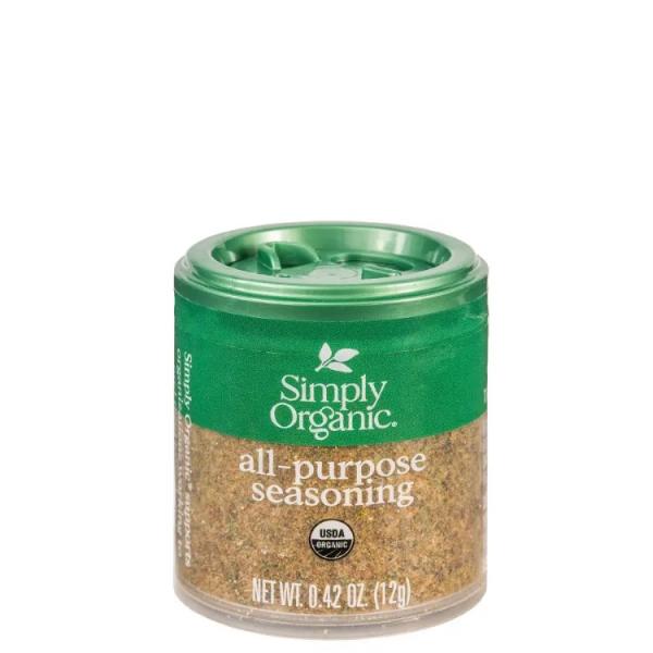 Simply Organic 万能調味料があれば、塩がなくてももう困ることはありません。調理中でも食卓でも、どんな料理も、いつもの味からとびきり美味しい味に変身させてくれます。有機玉ねぎ、有機黒コショウ、有機ニンニク、有機パセリ、有機セロリ...