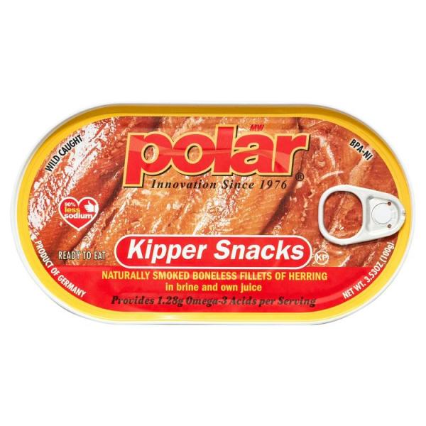 ニシンのフィレをスモーク加工した缶詰で、約3.53オンス入りの食べきりサイズです。 骨・頭・尾を取り除いたフィレタイプで、そのまま手軽に楽しめます。 スモークによる香ばしい風味が特徴で、軽食や料理の一品として活用できます。 プルトップ式で開...