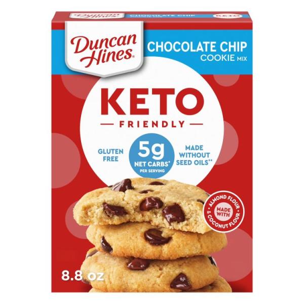 しっとりとした食感が楽しめるケトフレンドリー仕様のチョコチップクッキーミックスです。 アーモンドフラワーとココナッツフラワーを使用し、コクのある味わいに仕上げています。 グルテンフリーかつ砂糖不使用で、さまざまな食事スタイルに取り入れやすい...