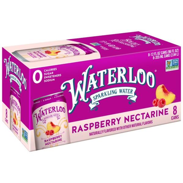 ラズベリーネクタリン フレーバーのナチュラルスパークリングウォーター 12oz（約355mL）。 ゼロカロリー、砂糖不使用、甘味料不使用、ナトリウムゼロで、爽やかな炭酸と本格的なフルーツフレーバーを楽しめます。 非遺伝子組換え認証、Whol...