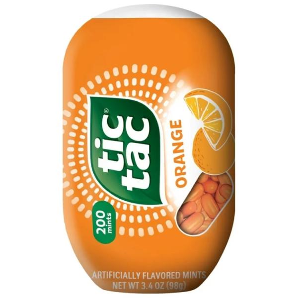 ティックタック オレンジは、フレッシュなオレンジの風味を楽しめるポケットサイズのミントです。1粒ごとに重なり合う独自のレイヤー構造による爽やかな味わいが特長で、気分転換や食後、外出先でも手軽に楽しめます。持ち運びしやすいサイズ感で、シェアや...