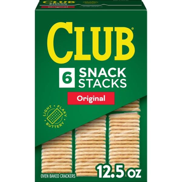 軽やかでサクッとした食感と バターの風味が楽しめる クラブ スナックスタックス クラッカーです。食べきりやすいスナックサイズの個包装で フレッシュさを保ちながら楽しめます。 ほどよい塩味のクラシックなバター風味で そのままはもちろん トッピ...
