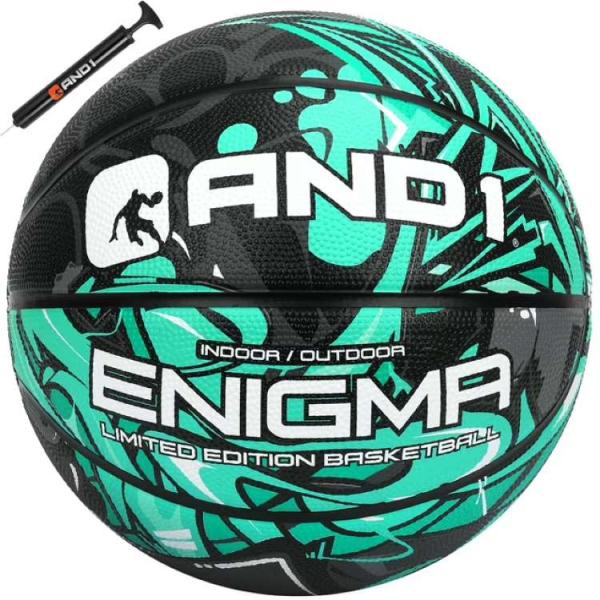 屋内外どちらでも使用できる、AND1エニグマ ラバー バスケットボール。サイズ6（28.5インチ）で、扱いやすさとプレーのしやすさを兼ね備えた仕様です。耐久性に配慮した高品質なラバー素材を使用し、日常の練習やゲームでも使いやすく設計されてい...