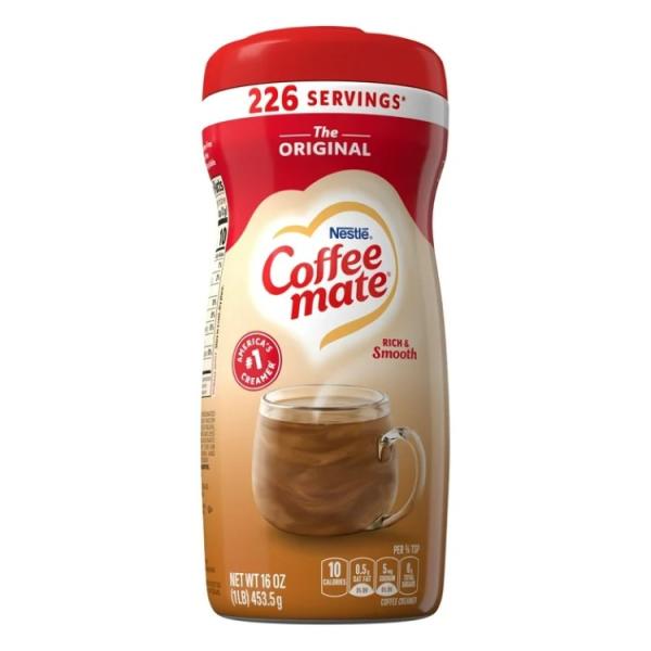 ネスレ コーヒーメイト オリジナル パウダークリーマーは、手軽にコーヒーにコクを加えられる粉末タイプのコーヒー用クリーマーです。なめらかで豊かな味わいが特長で、いつものコーヒーをまろやかな風味に仕上げます。乳糖不使用・グルテンフリー・非乳製...