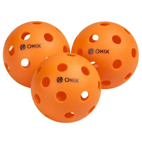 Recruit by ONIX Pickleball Pure 屋内用ボール 3個入り。市場でも高いパフォーマンスを発揮できるよう設計された屋内用ピックルボールです。製造技術と素材設計にこだわり、ピックルボールのプレー性能をさらに高めていま...