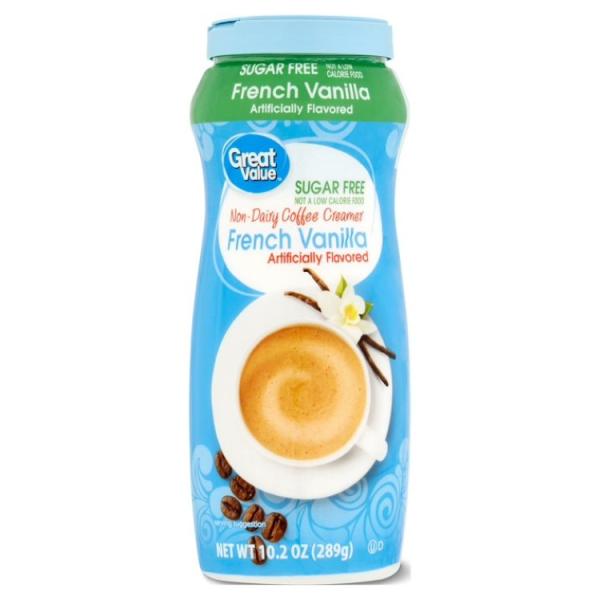 グレートバリュー フレンチバニラ ノンデイリー シュガーフリー コーヒークリーマーは、甘く華やかなフレンチバニラの風味を楽しめる粉末タイプのクリーマーです。コーヒーに加えるだけで、手軽に味わいをアレンジできます。1食分あたり30キロカロリー...