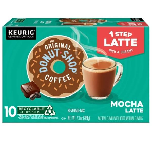 コロンビア産コーヒーにフレーバーと乳製品を組み合わせた、モカラテ風味のコーヒーポッドです。チョコレートを思わせるコクのある風味と、なめらかでクリーミーな味わいを楽しめます。砂糖やクリーマーを別に用意する必要がなく、Keurigコーヒーメーカ...