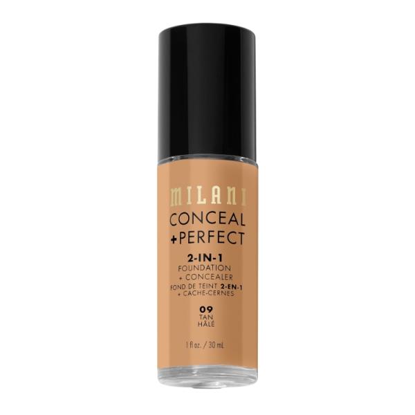 Multi-tasking 2-in-1 foundation + concealer Medium-to-full coverage Natural matte finish Longwear, oil-free formula Wate...