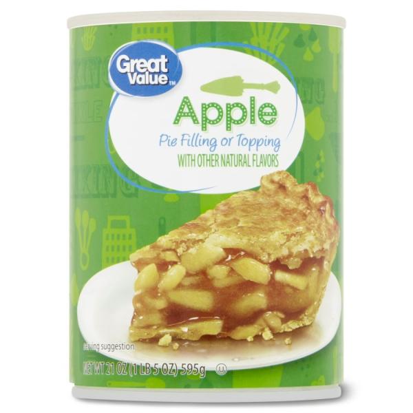 グレートバリュー アップルパイフィリング＆トッピングは、りんごの風味が楽しめるデザート用フィリングです。 シナモンの香りを加えたやさしい甘さで、パイやデザートに使いやすい仕上がりです。 開封してそのまま使えるため、アップルパイやチーズケーキ...