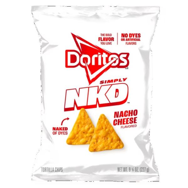 「ドリトス シンプリー NKD ナチョチーズ味」は、着色料や人工香料を使わずに仕上げた、素材本来の味わいが楽しめるトルティーヤチップスです。リアルチーズを使用したナチョチーズの濃厚な風味が特長で、シンプルながらしっかりとした美味しさが広がり...