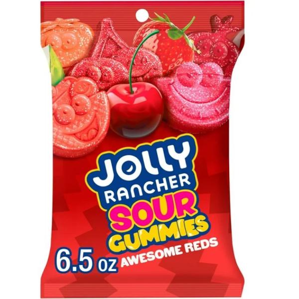ほどよい酸味とフルーティーな味わいが楽しめる、ジョリーランチャーのサワーグミ オーサムレッズです。サワーチェリー、サワーザクロ、サワーウォーターメロン、サワーフルーツパンチ、サワーストロベリーの5種フレーバーを詰め合わせ、赤系フルーツならで...