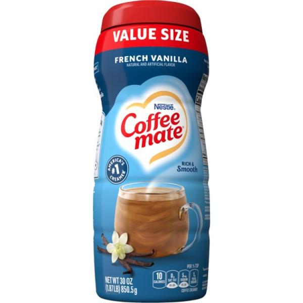 ネスレ コーヒーメイト フレンチバニラ パウダー コーヒークリーマーは、コーヒーに加えるだけで甘く華やかなフレンチバニラの風味を楽しめる粉末タイプのクリーマーです。なめらかな口あたりで、いつものコーヒーを手軽にアレンジできます。パウダータイ...