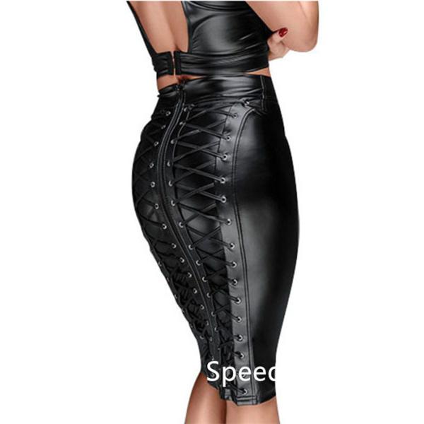 【発売日：2023年07月19日】[商品内容]素材:PUレザーカラー：ブラック レッド ブラウンサイズ:S M L XL 2XLS:  着丈=58c　ウエスト=64c　ヒップ=88cM:  着丈=59c　ウエスト=68c　ヒップ=92cL:...