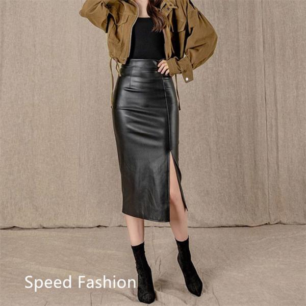 【発売日：2023年11月29日】[商品内容]素材:表地：PUレザー裏地100%ポリエステルカラー：ブラックサイズ:XS S M L XL 2XLXS: 着丈=68c　ウエスト=63c　ヒップ=84cS:  着丈=68c　ウエスト=67c　...