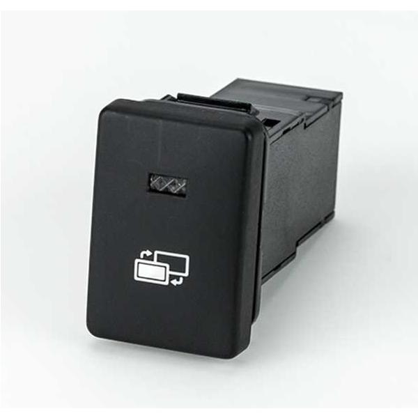 お使いのTV-KITの切替スイッチをビルトインスイッチに交換することができます。?交換可能なのは3ピン/白コネクタ仕様のスイッチのみです。（4ピン/黒コネクタのTV-KIT、またTV-NAVI-KITには使用できません）?必ず車両のスペアス...