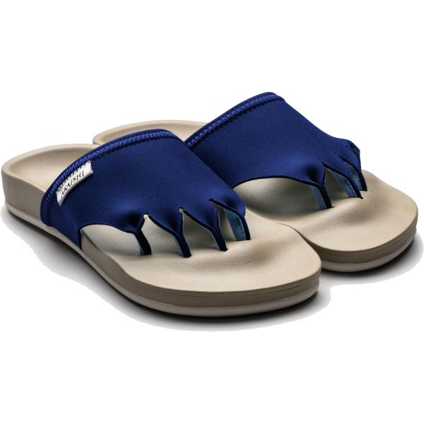 アカイシ AKAISHI アーチフィッター610 5本指エクサルームサンダル ネイビー スリッパ サンダル 足裏 筋肉 浮き指 バランス エクササイズ 刺激 5本指 ボディケア サポート  AF610016NV　履いて健康、5本指エクササイ...