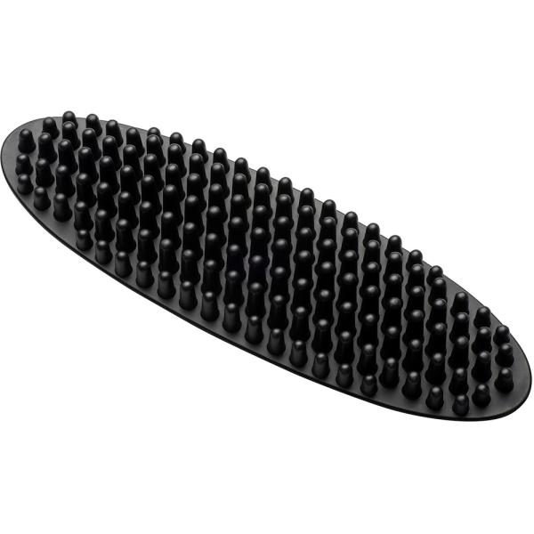 アカイシ AKAISHI ツボフムボード ブラック マッサージ マッサージグッズ ツボ押し リラックス 足つぼ 健康 美脚 ボディケア 疲労回復 疲労軽減 指圧 風呂上り コンパクト  HB121BK　1日働いた足に足踏み快感刺激。本体に土...