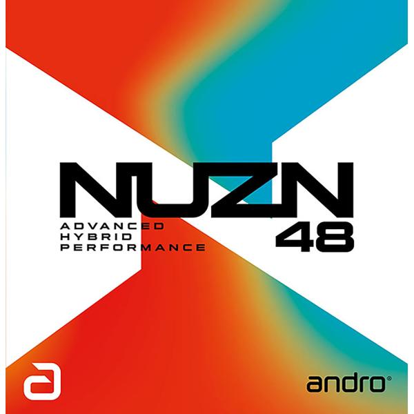 アンドロ andro ニューゾーン48 NUZN ラバー テンション系 裏ソフト スピン 回転 安定 耐久性 メンテナンス 修理 手入れ 部活動 クラブ サークル スクール チーム  110021107　卓球　圧倒的な威力、揺るぎない安定性...