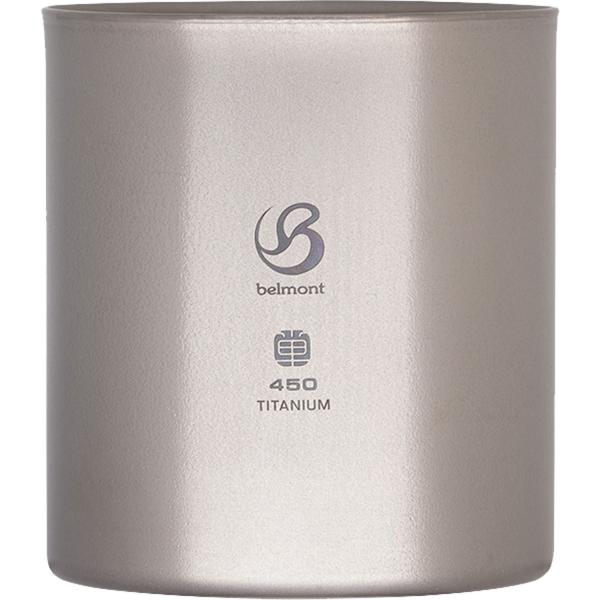 ベルモント belmont チタンスタッキングダブルマグカップ HITOE450 BM532　アウトドア　スタッキング可能なダブルウォールマグカップです。断熱性に優れているので熱い物を入れても素手で持つことができます。  爆買