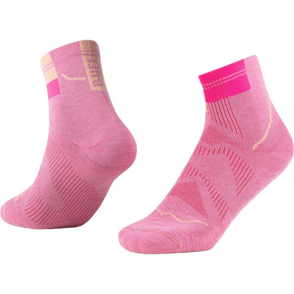 バフ BUFF COOLNET QUARTER SOCKS CQ PINK L 604903　アウトドア　軽量で通気性のある COOLNET ソックスは、 HEIQ SMART MINT COOLING AND ODOR TECHNOLOG...