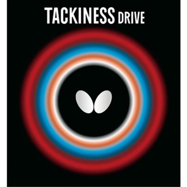 バタフライ Butterfly タキネス ドライブ 粘着性裏ラバー 裏ソフト 粘着性 TACKINESS DRIVE カット主戦型 攻撃型 スポンジ硬度38 部活 練習 トレーニング 試合  05410 006　卓球　幅広い戦型に対応に対応...