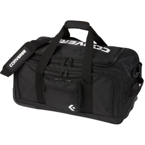 コンバース CONVERSE ボストンキャリー 約55L キャリーバッグ 大容量 コロコロ ボストンバッグ ダッフルバッグ 合宿 遠征 チーム 運搬 部活 練習 試合 大会 学校 旅行  C2309041 1900　55リットル大容量のボス...