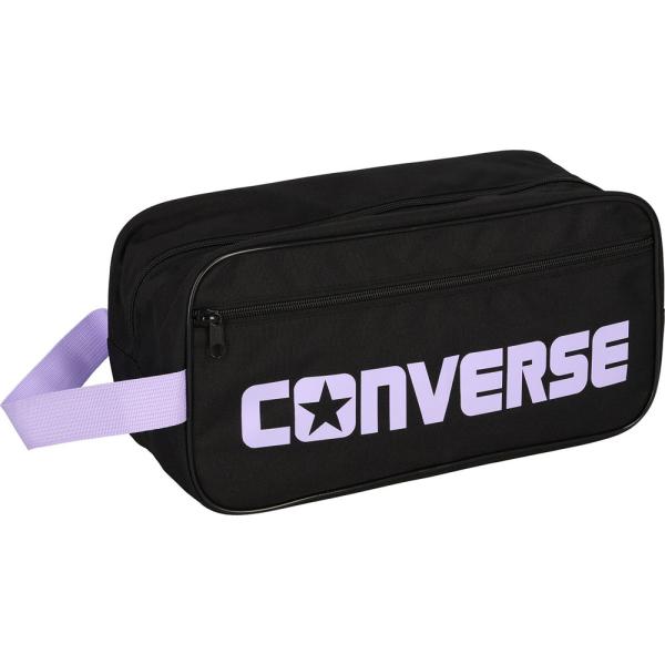 コンバース CONVERSE シューズケース M  バスケ バスケット ミニバス 靴入れ シューズ入れ ボール入れ 収納 バッシュ ケース ポーチ 小物入れ 部活 学校 ジム トレーニング  C2351097 1971　従来品に比べ小ぶりの...