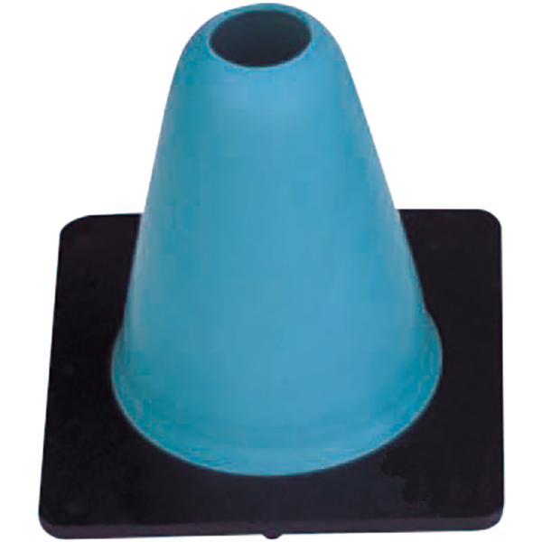 ダンノ DANNO グランドコーンソフト15 ブルー 青 カラーコーン グラウンド グランド 体育館 安全設置 蛍光色 コート 学校 体育 運動会 体育祭 ソフト 安全  D1164B　底部には、プロジェクト加工しておりますので、凹凸のある...