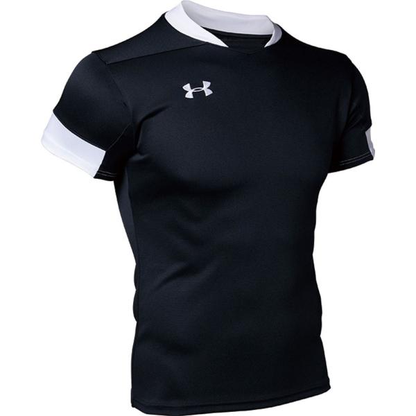 アンダーアーマー UNDER ARMOUR UA チーム ラグビー プラクティス ショートスリーブ シャツ メンズ 半袖トップス ジャージ 練習着 速乾 クラブ 部活動 サークル トレーニング  1365028 001　高い柔軟性、速乾性、...